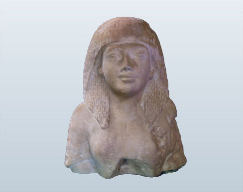 Egyptian Plaster Bust 3D Scan by 3DWP | Download free STL model ...