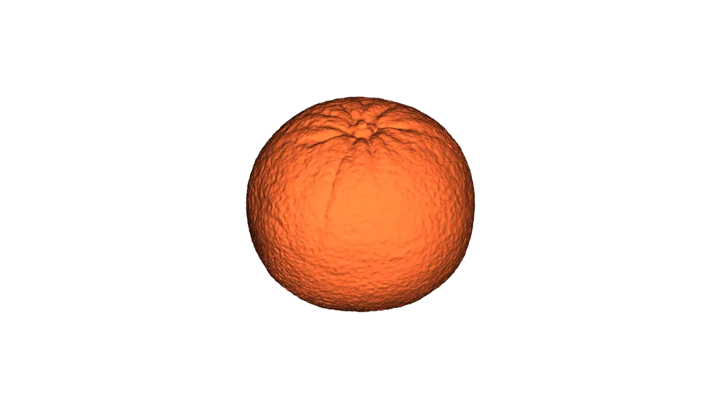 Orange 3D Scan by 3DWP | Download free STL model | Printables.com