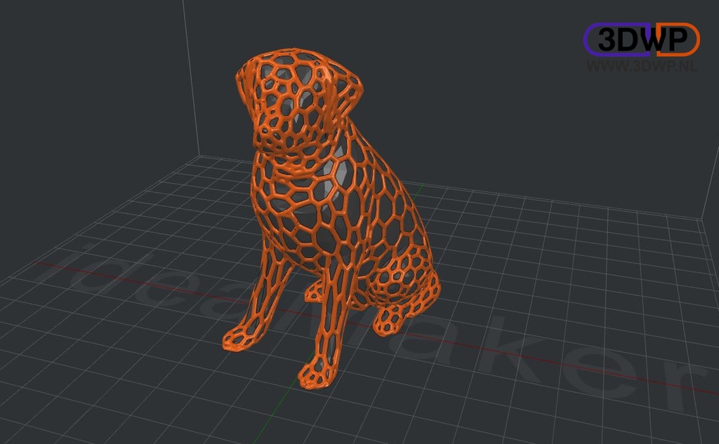 Dual Color Labrador by 3DWP | Download free STL model | Printables.com