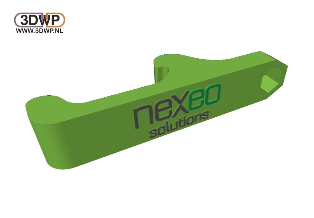Nexeo Solutions Bottle Opener by 3DWP | Download free STL model ...