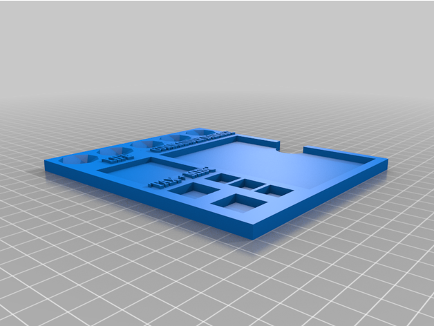Just Another MTG Commander EDH Tray by TheMakerSphere | Download free ...