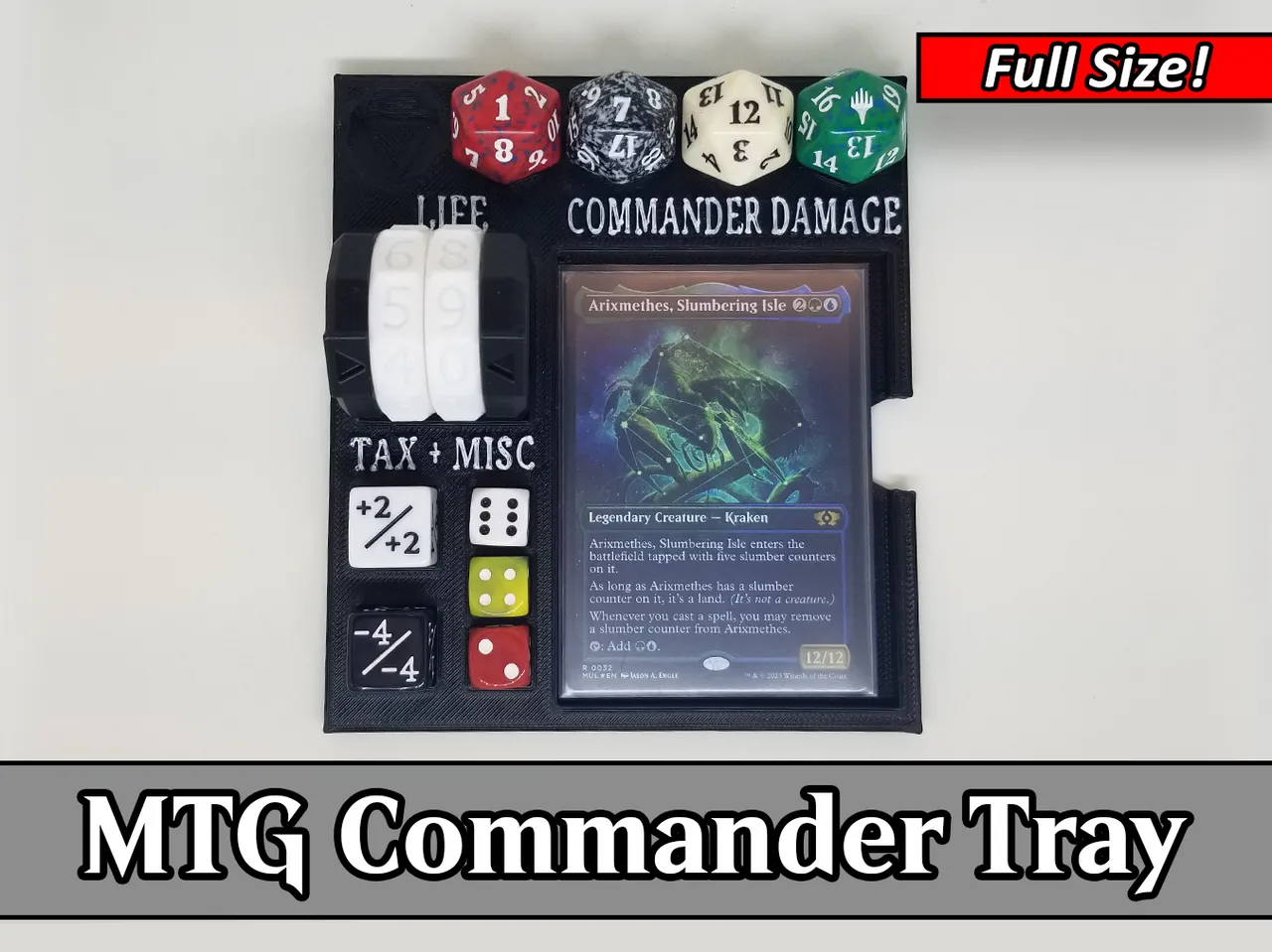 Just Another MTG Commander EDH Tray by TheMakerSphere | Download free ...