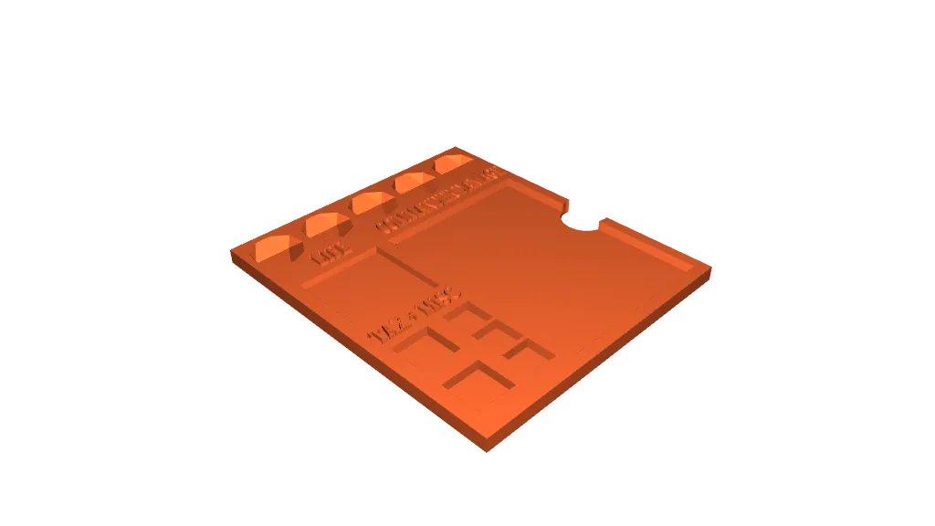 Just Another MTG Commander EDH Tray by TheMakerSphere | Download free ...