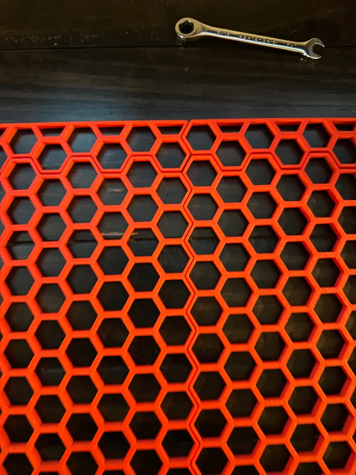 Honeycomb Wall - Large Panel Format - Edge - Corners by Christian Long ...