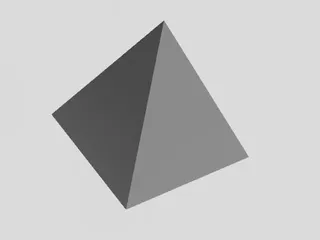 low poly pyramid by Promete01 | Download free STL model | Printables.com