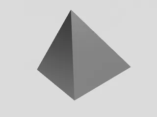 low poly pyramid by Promete01 | Download free STL model | Printables.com