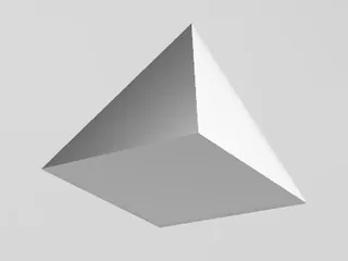 low poly pyramid by Promete01 | Download free STL model | Printables.com