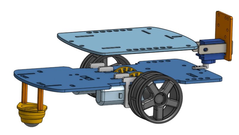 GoPiGo Parts by Michael Scott | Download free STL model | Printables.com