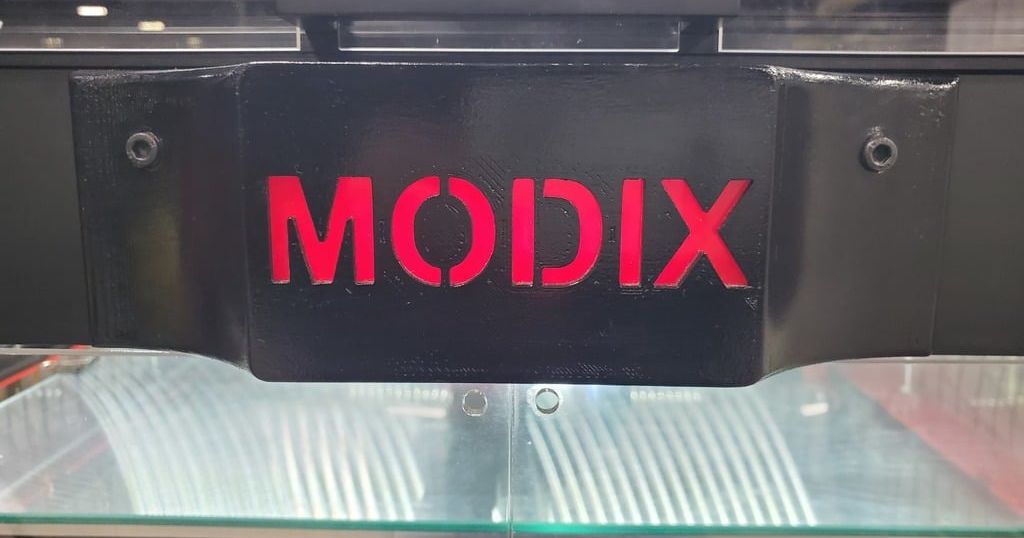 Modix Big 60 Front Emblem LED by CC3DPRINTING | Download free STL model ...