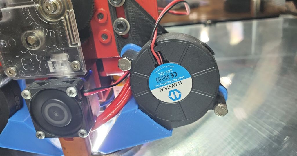 Modix Big 60 dual fan adapter and Improved fan shroud by CC3DPRINTING ...