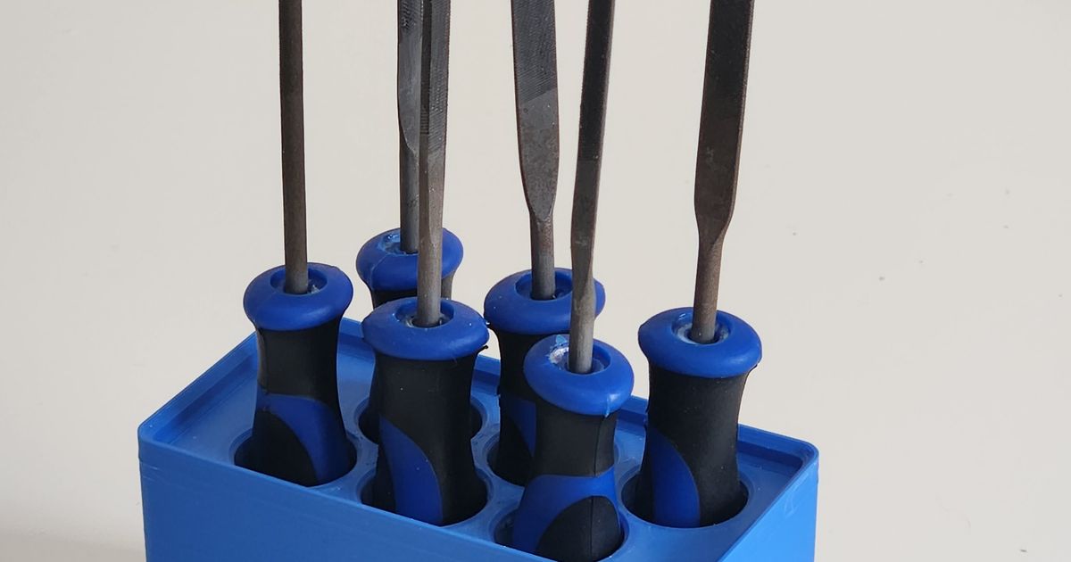 Gridfinity hobby file holder by Dubious Bovine | Download free STL ...