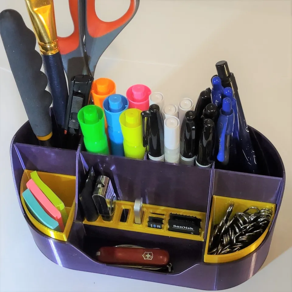 Desk Organizer by JPM Designs | Download free STL model | Printables.com