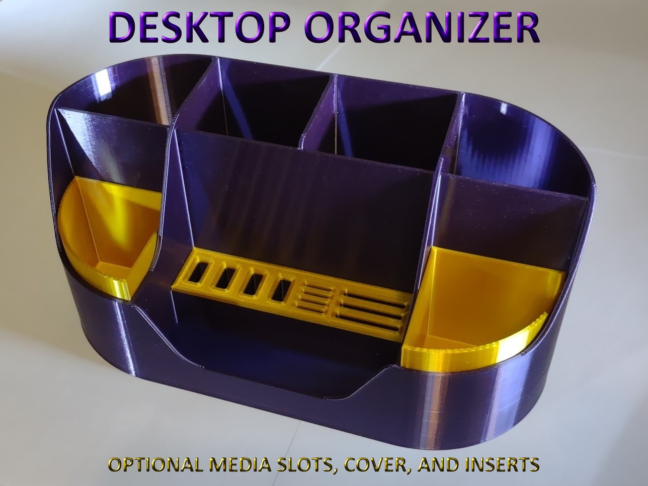 Desk Organizer by JPM Designs | Download free STL model | Printables.com