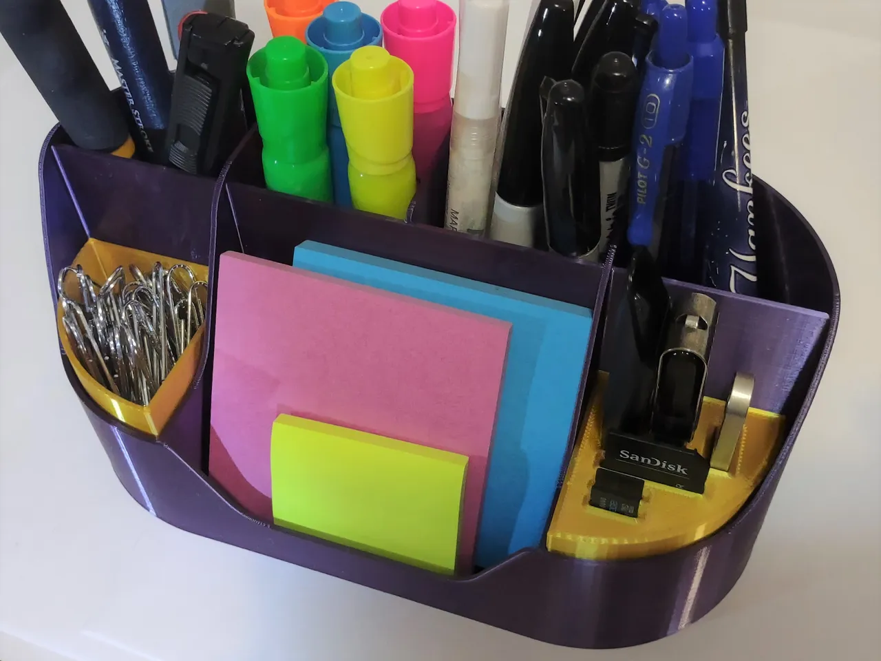 Desk Organizer by JPM Designs | Download free STL model | Printables.com