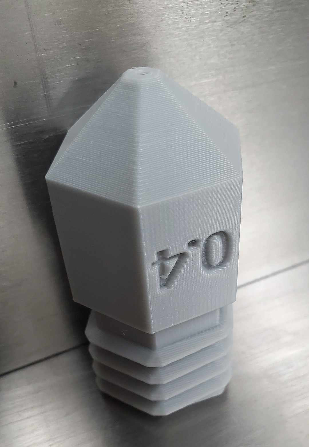 Low Poly Nozzle by slugman684 | Download free STL model | Printables.com