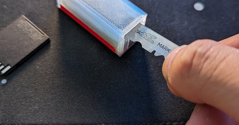 DE razor blade sharps bin by TurnipToss | Download free STL model ...