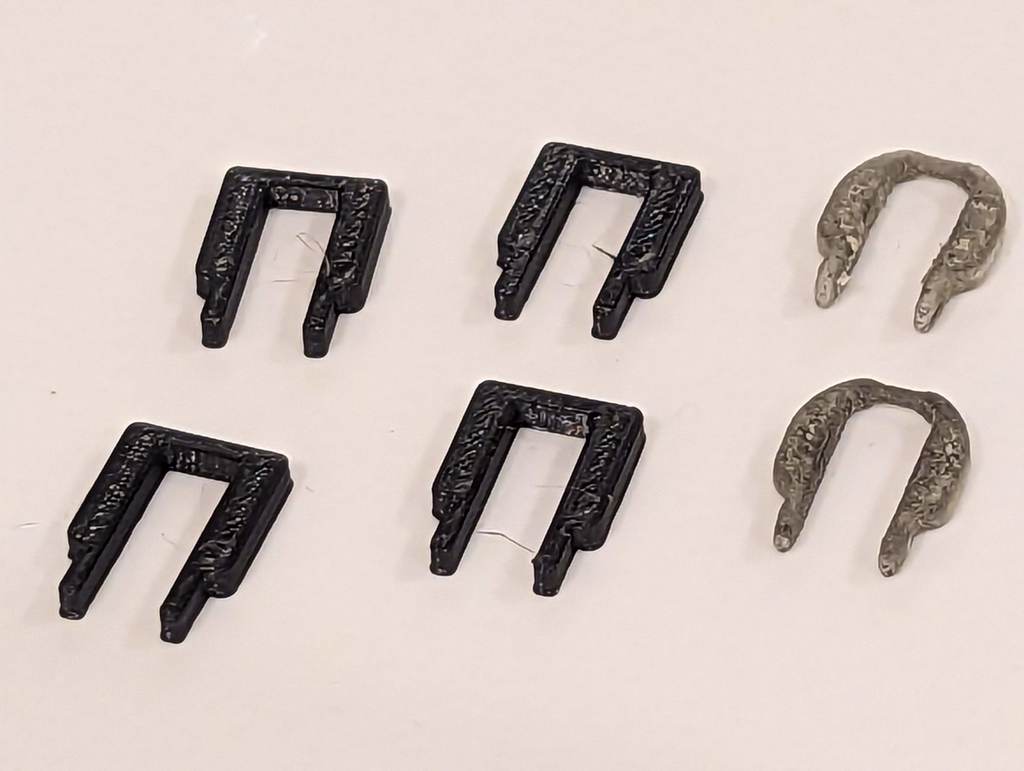 C-Clip Retainer for Top Shelf Roller for Miele Dishwashers by Antipode ...