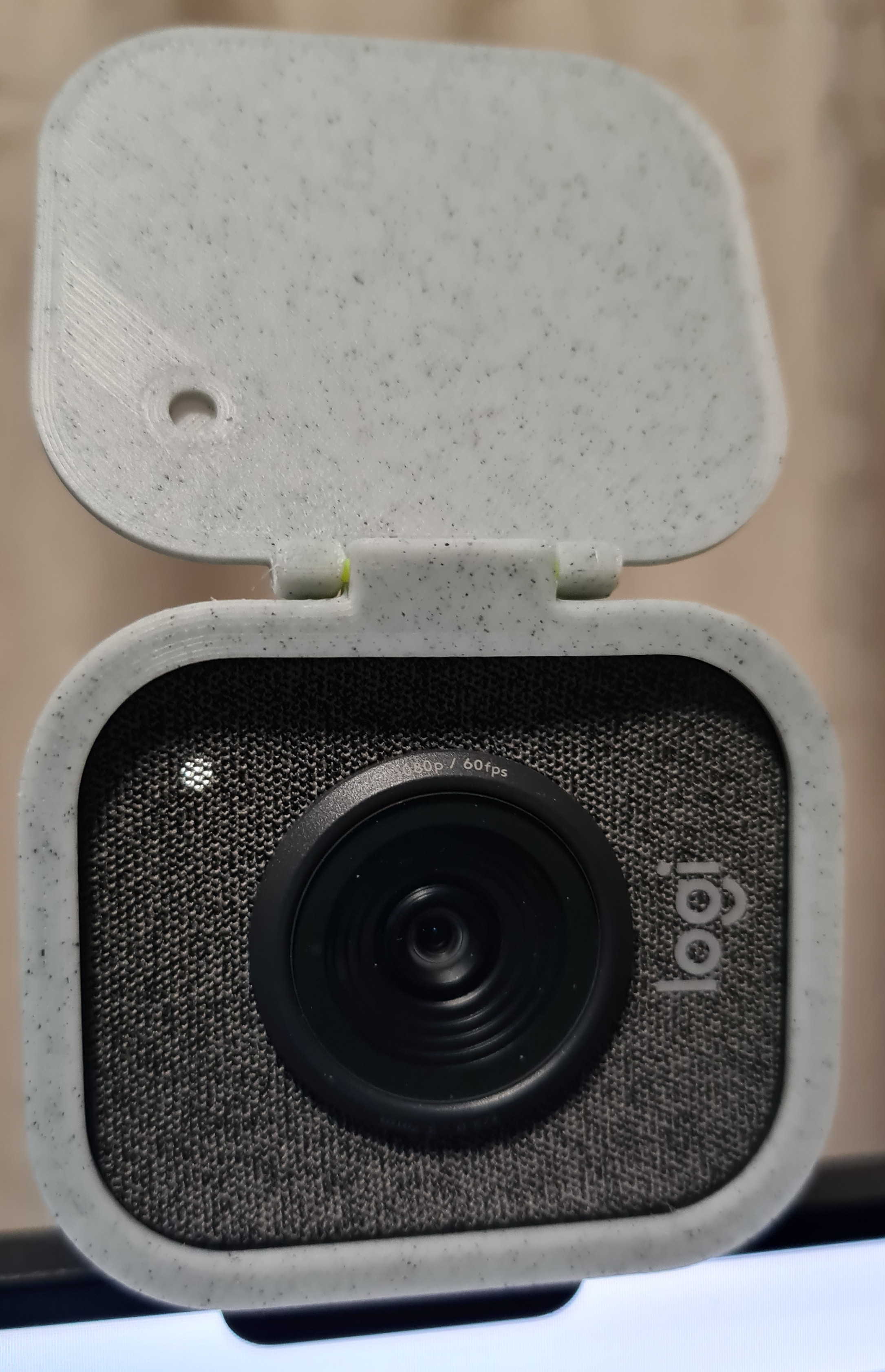Logitech Streamcam Cover with Live LED by Decibel | Download free STL ...