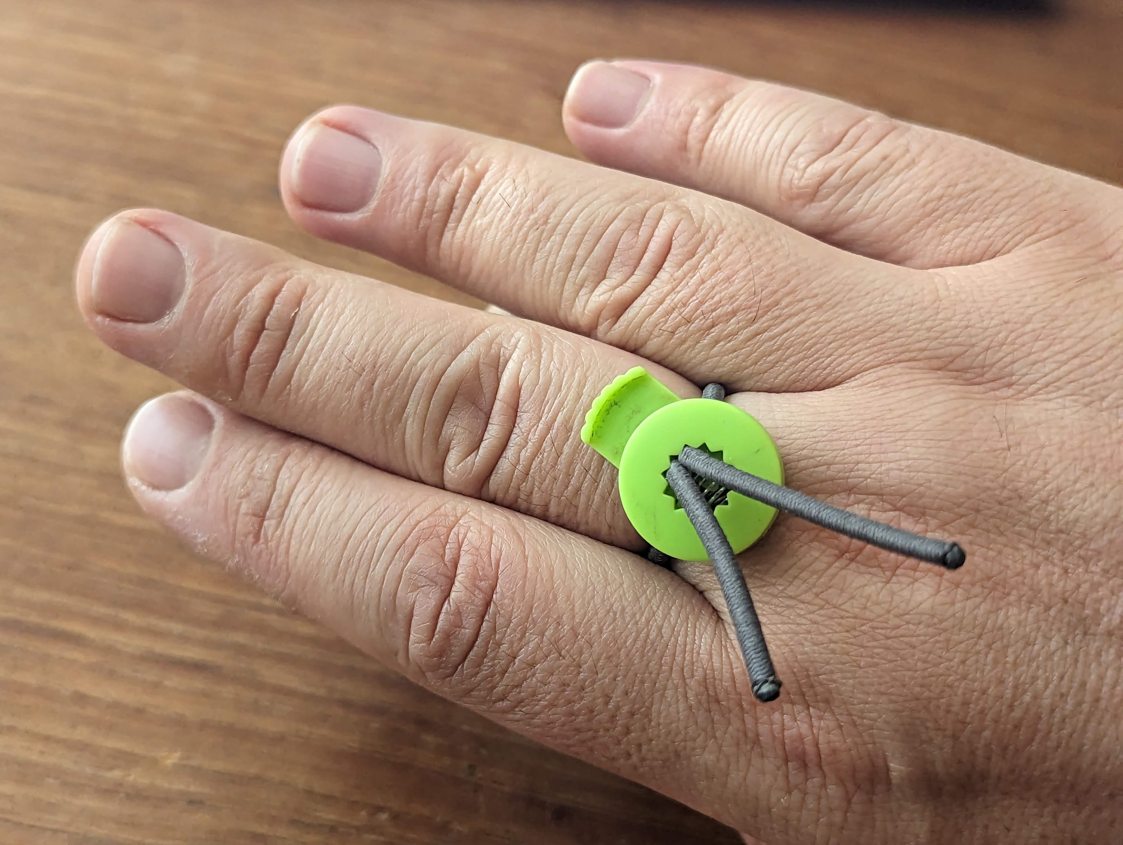 Finger Tab for Barebow Archery by Antipode | Download free STL model ...