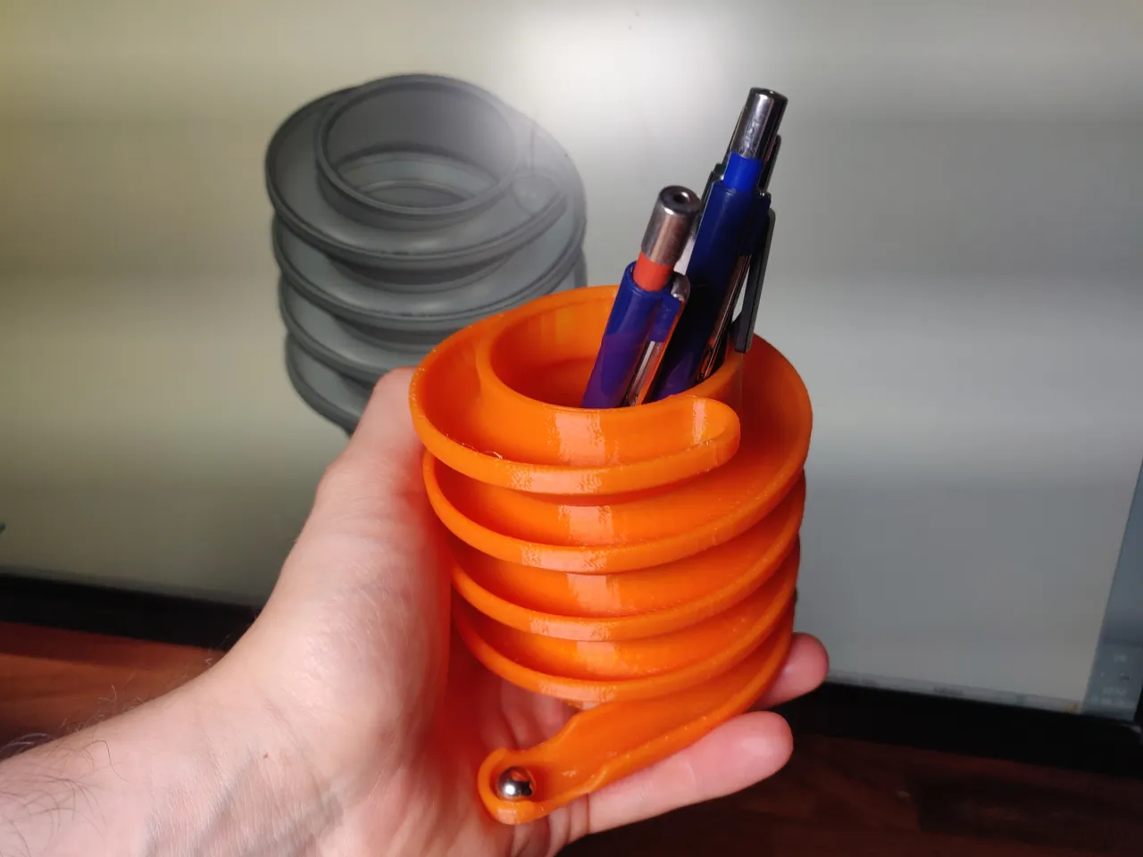 Marble Run - Pen Holder by zeddiArts | Download free STL model ...