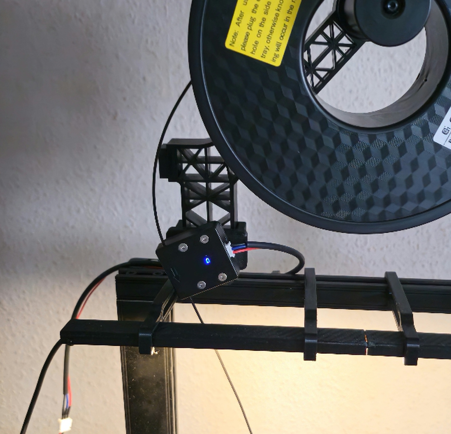 Rotating filament runout sensor bracket for Creality rotating filament ...