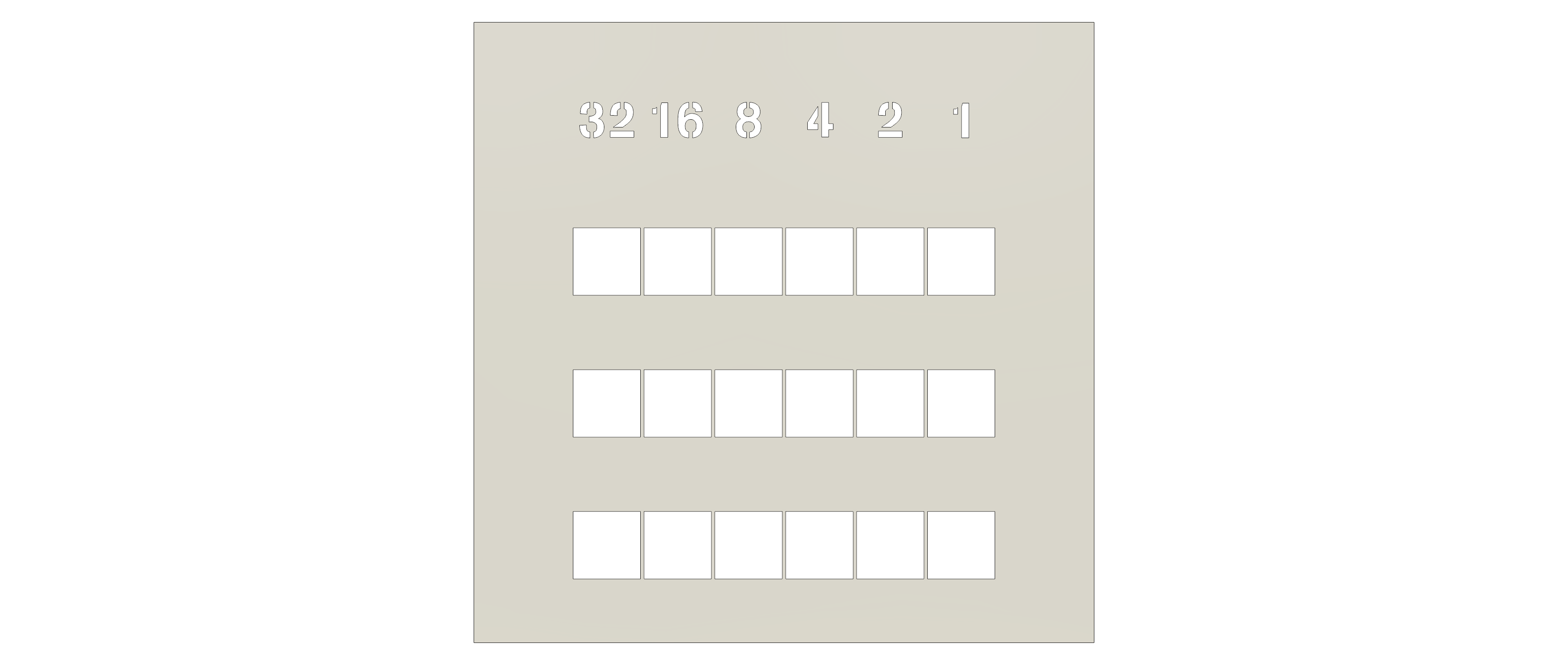 Binary Matrix Clock by AWSW | Download free STL model | Printables.com