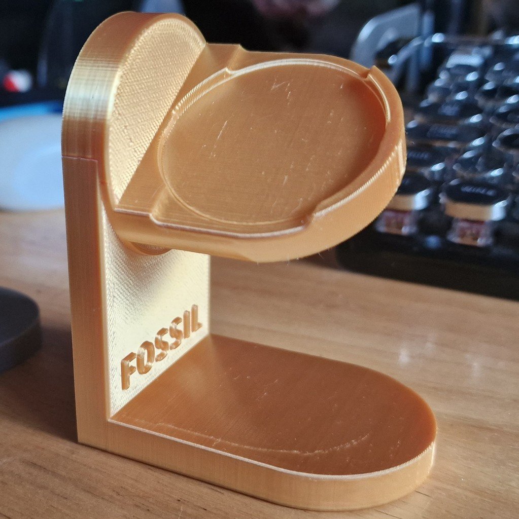 Fossil Watch Cradle (Lux Luther) by Pugwash | Download free STL model ...