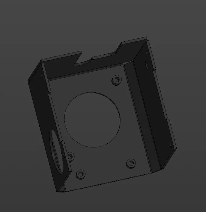 Kingroon KLP1 Head model + Fan duct for 5015 fan by Andrey Zhuravlev ...