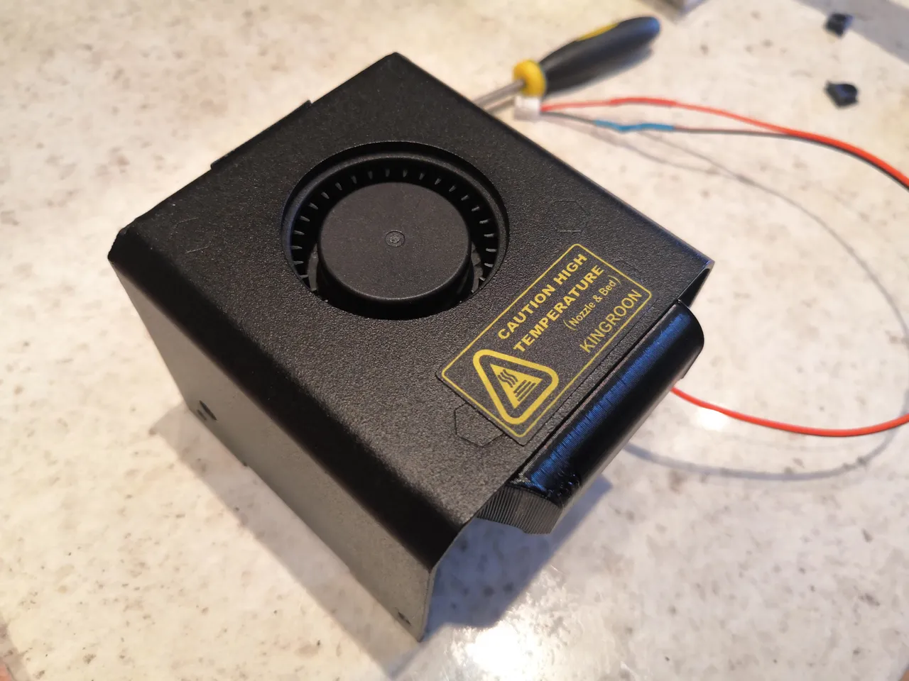 Kingroon KLP1 Head model + Fan duct for 5015 fan by Andrey Zhuravlev ...