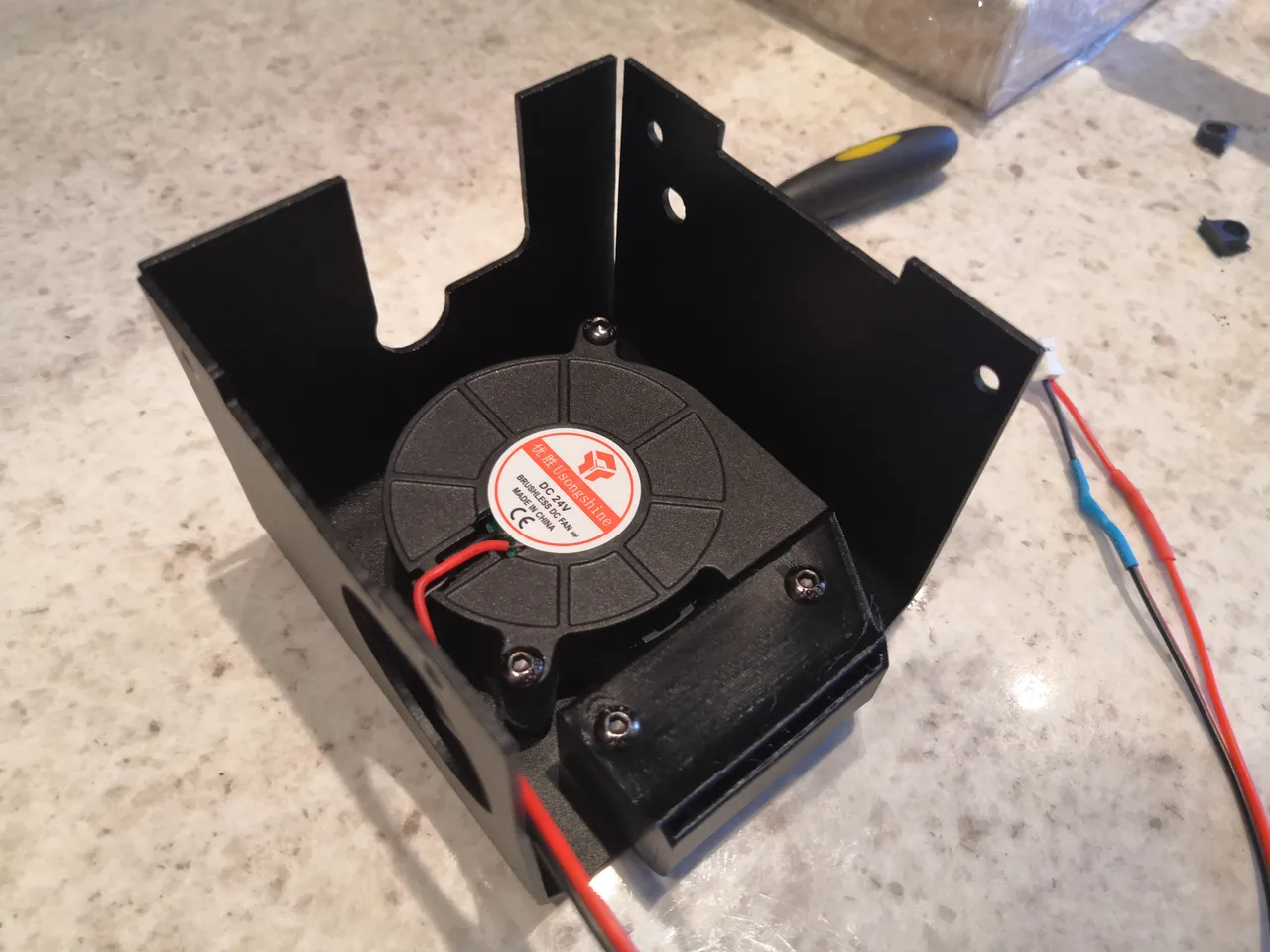 Kingroon KLP1 Head model + Fan duct for 5015 fan by Andrey Zhuravlev ...