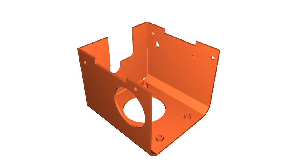 Kingroon KLP1 Head model + Fan duct for 5015 fan by Andrey Zhuravlev ...