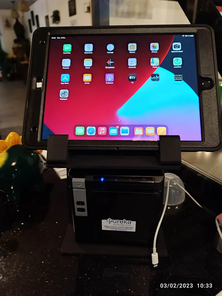 Bill printer tablet support by Subsurf | Download free STL model ...