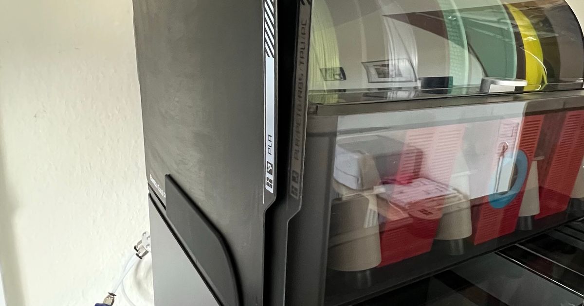 AMS Build Plate Holder BambuLab Update by Darkmoon | Download free STL ...