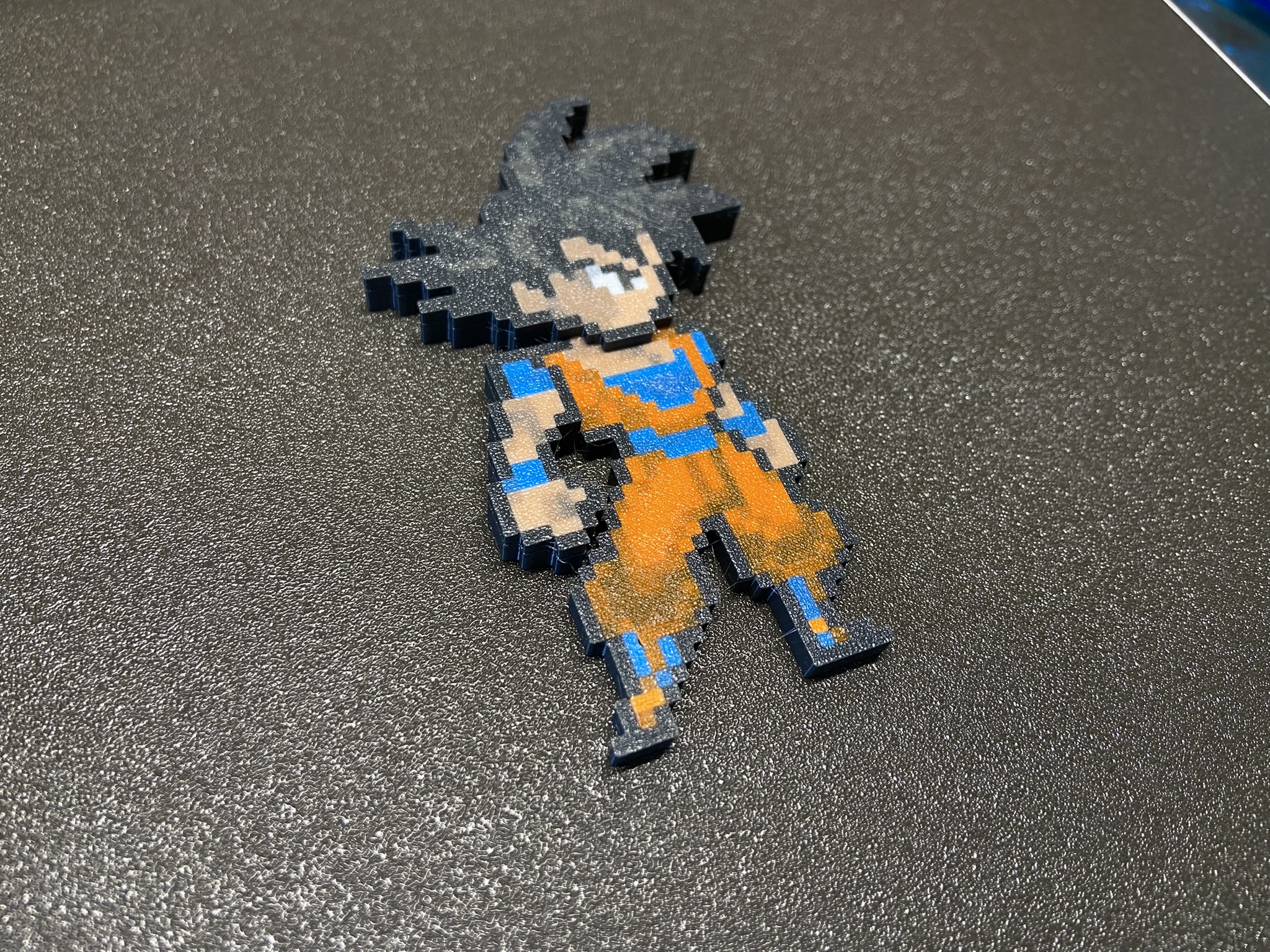 Goku Dragon Ball Z Multicolored Magnet by TheSameNameTwice | Printables ...