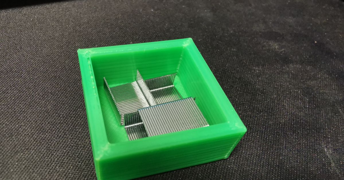 "Just a Cube..." Paperclip case by VOLTFur | Download free STL model ...