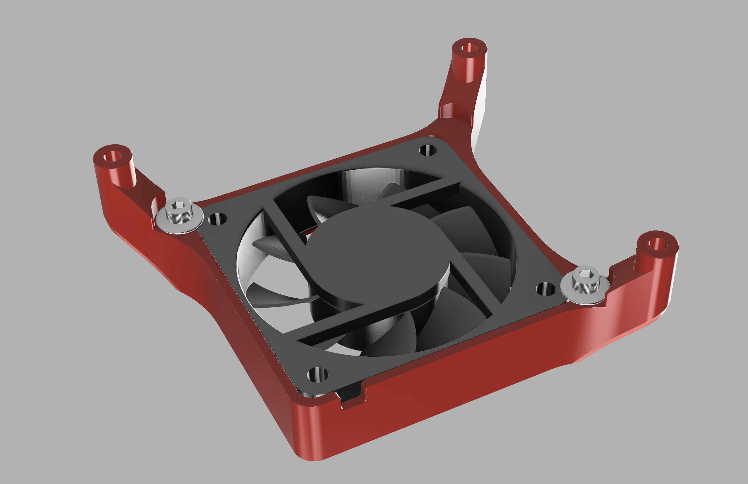 Creality K1 Max - Improved Motherboard Fan Mount by Guilouz | Download ...