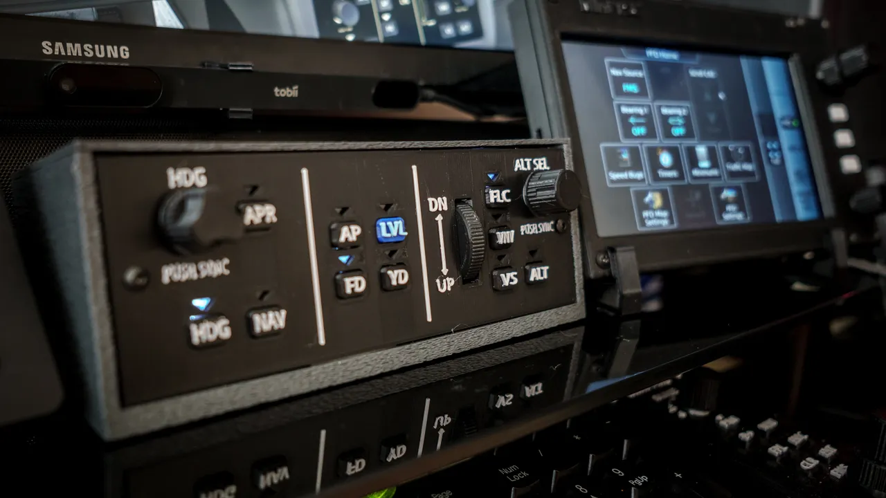 Autopilot for Flight Simulator by Rosen | Download free STL model ...