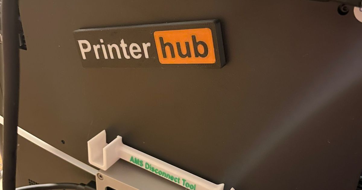 Printer Hub Magnet by Skillos | Download free STL model | Printables.com