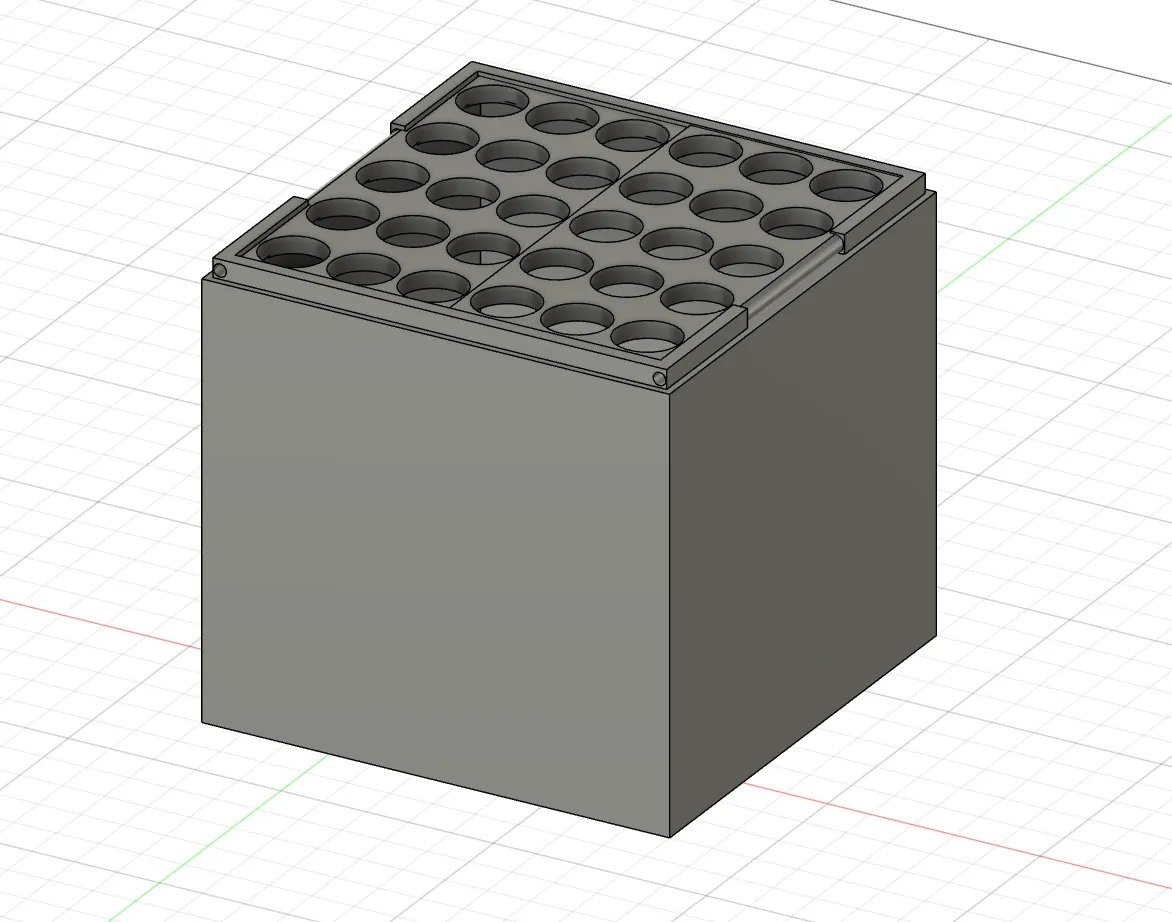 Minimalist desk pot with flip-out penstorage by personofalltime ...