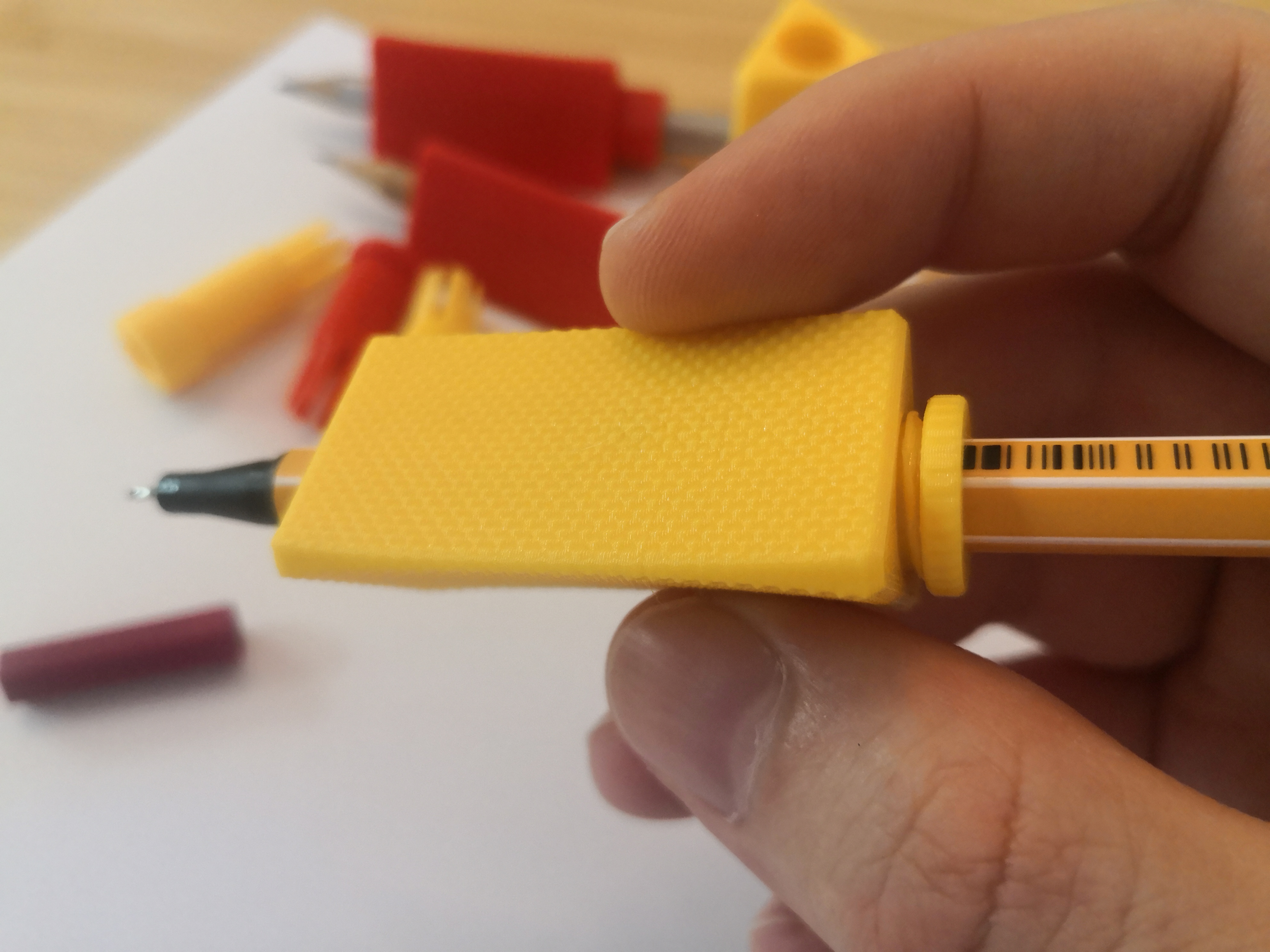 Gripping Aid | Pencil Grip by AMT | Download free STL model ...