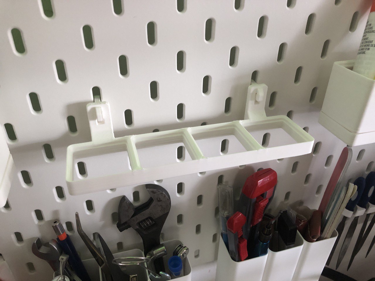 Skadis Gridfinity Frame (universal hook version) by kix125 | Download ...