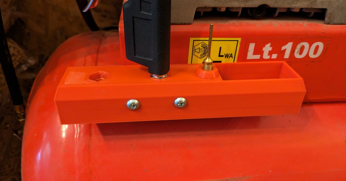 Compressor tool holder / air compressor / Werkzeughalter Kompressor by ...