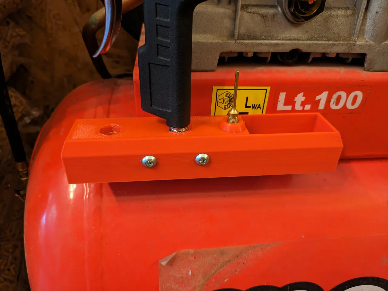 Compressor tool holder / air compressor / Werkzeughalter Kompressor by ...