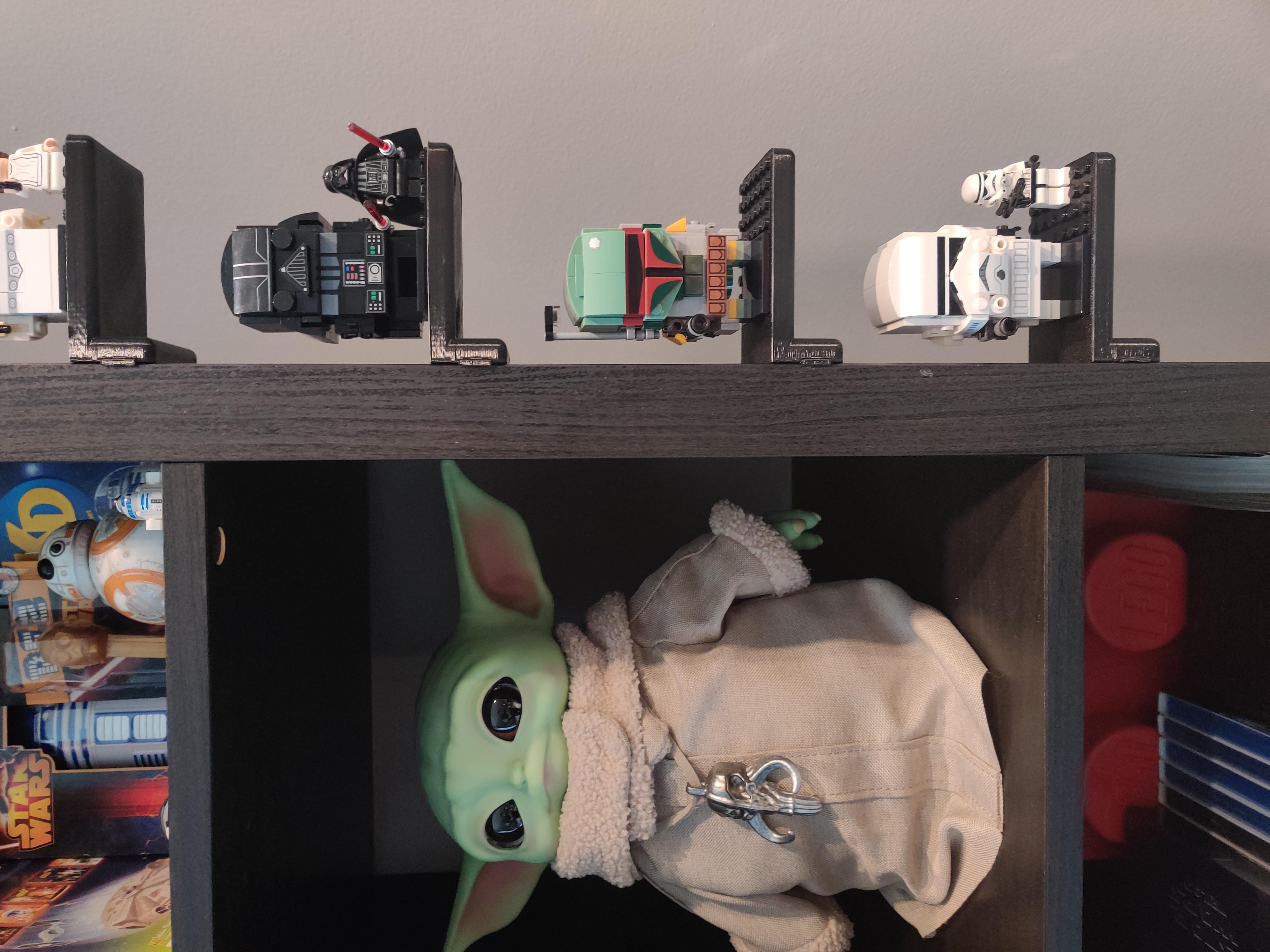 BrickHeadz/Lego Side Shelf by Robin Kurtz | Download free STL model ...
