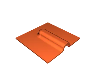Wall Cable Entry Cover by fr4nk | Download free STL model | Printables.com
