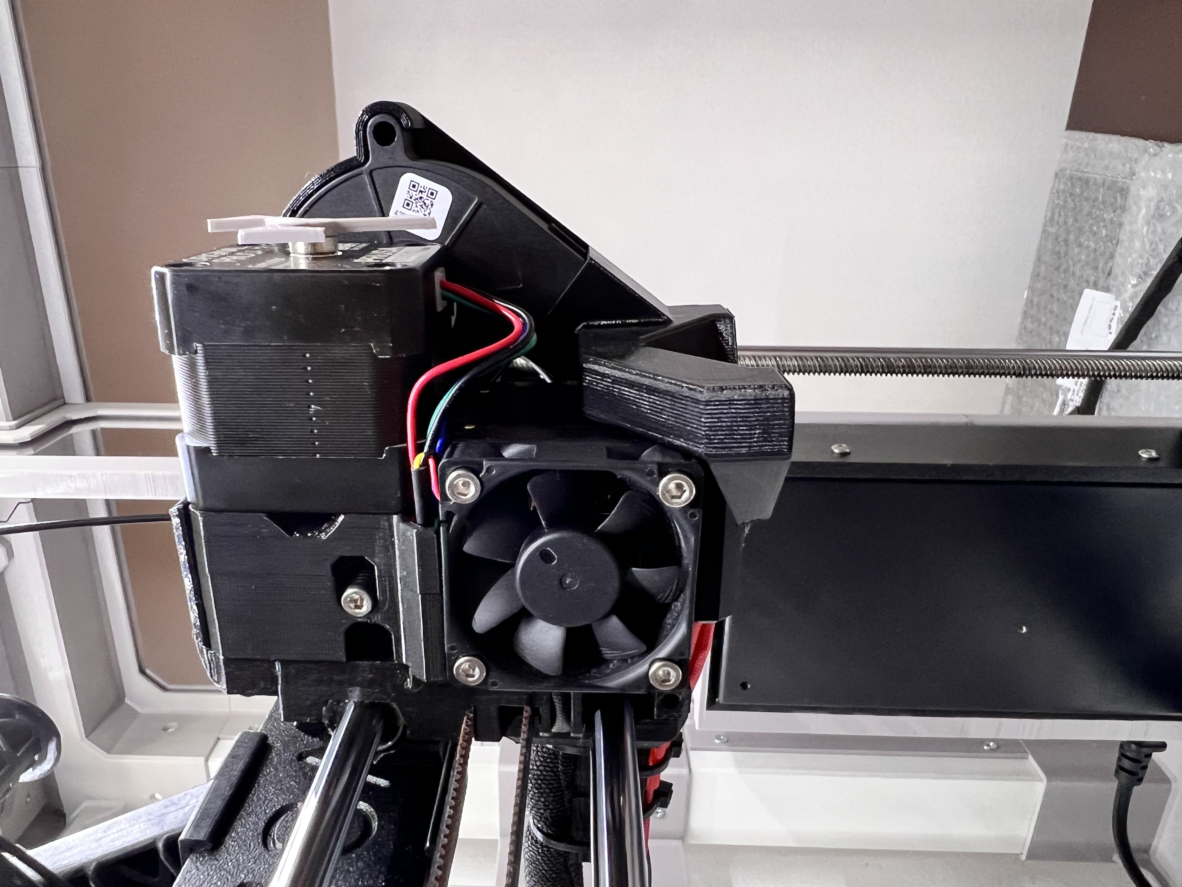 Prusa MK3s+ fan Shroud for mosquito hotend with silicone sock by Jim ...