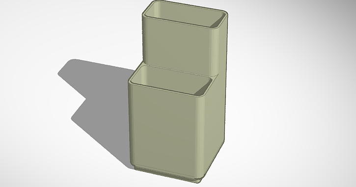 Gridfinity Dual Height 2 Hole Holder by sprint_9 | Download free STL ...