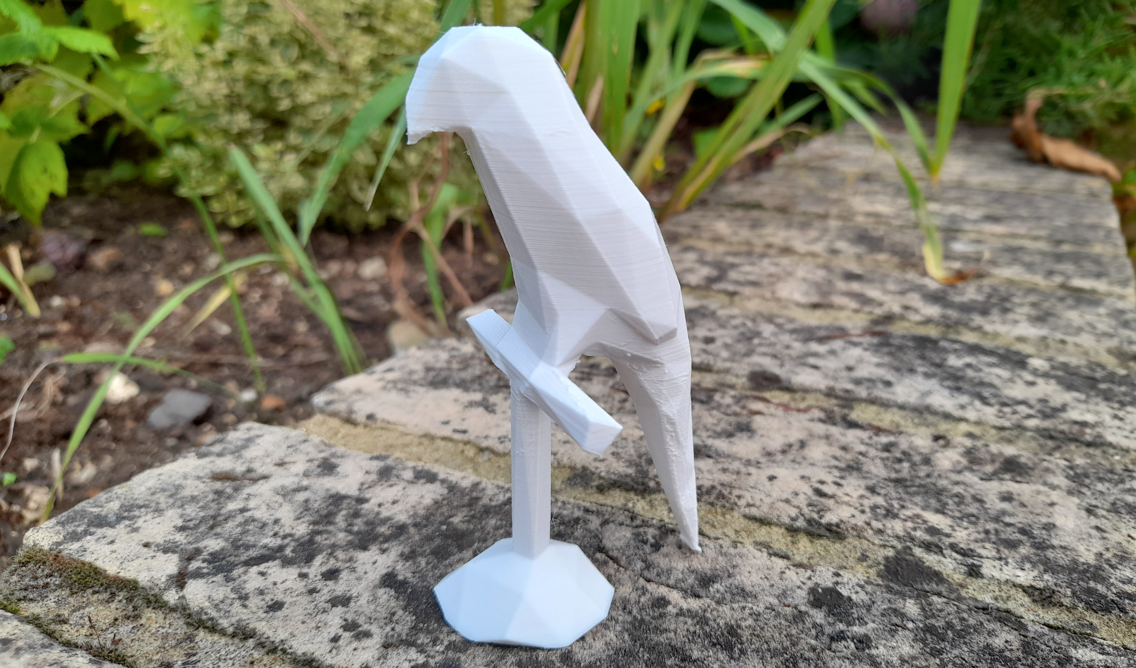 Low Poly Parrot by daGill | Download free STL model | Printables.com