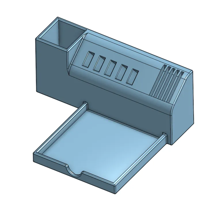 Small desk organizer by Robert Rose | Download free STL model ...