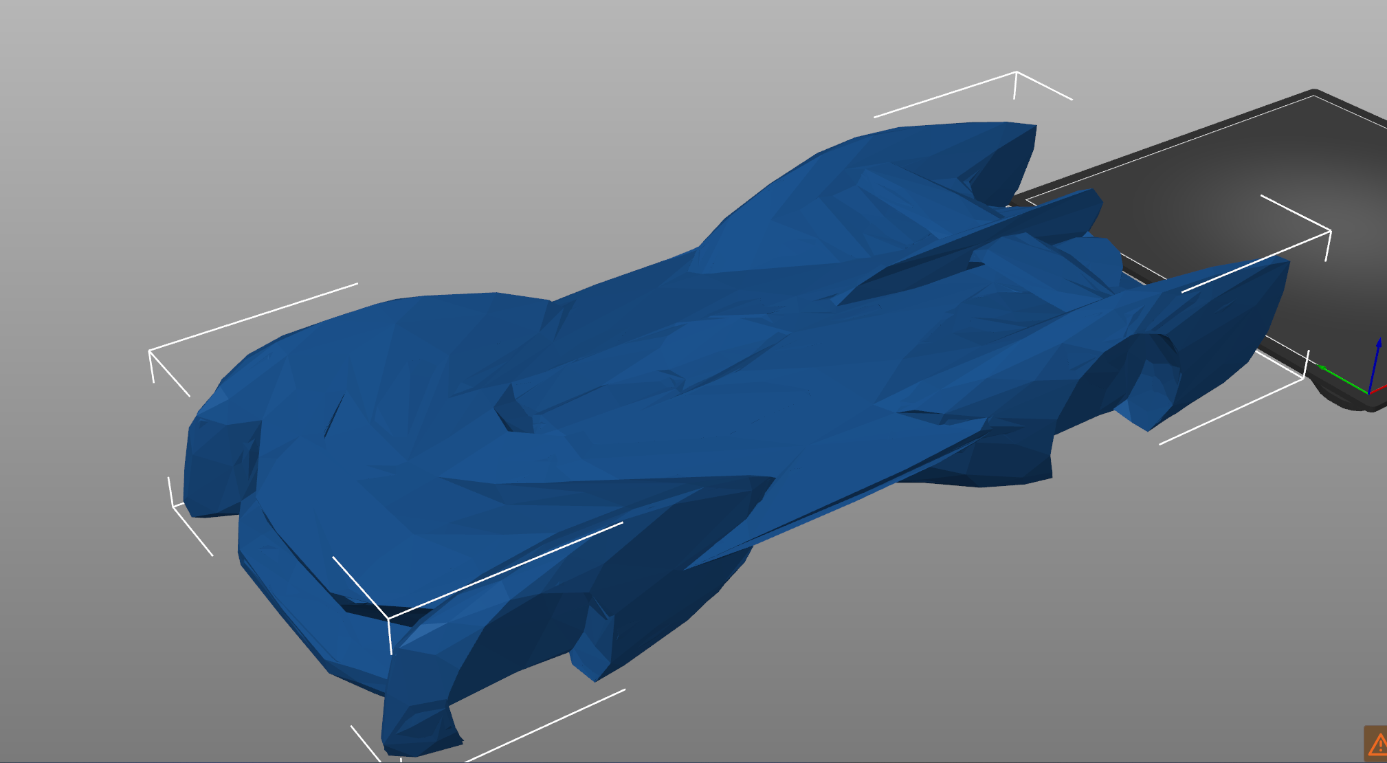 Concept car LOW poly by Neuraldeepnet | Download free STL model ...